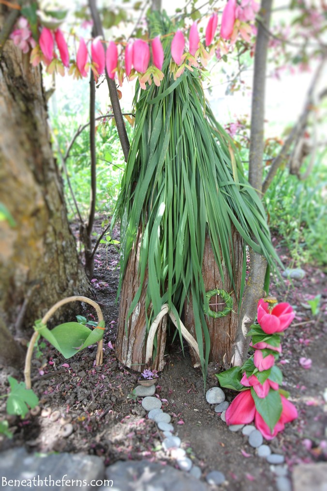 Spring fairy house | Beneath the ferns